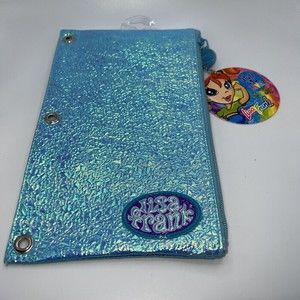 Lisa Frank | Office | Lisa Frank Mermaid Blue Iridescent Pencil Case ...